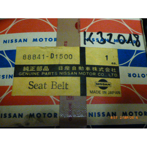 Original Nissan Datsun Stanza Sicherheitsgurt hinten links 88841-D1500 ...