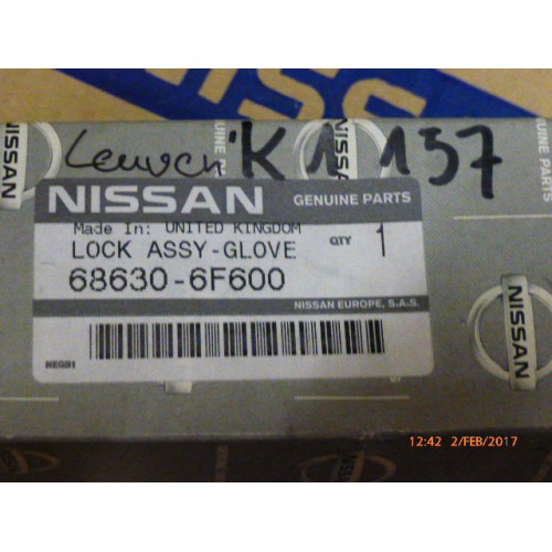Original Nissan Micra K11E Verschluss Handschuhfach 68630-6F600