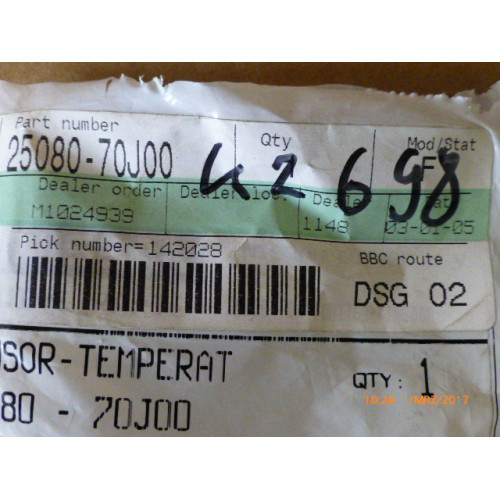 Original Nissan Terrano Almera Primera Micra Temperatursensor 25080 ...