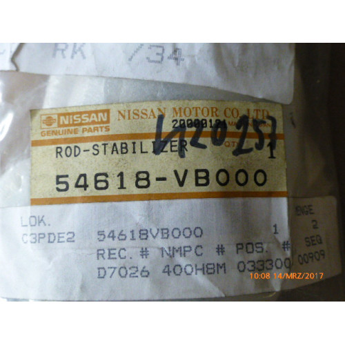 Original Nissan Patrol Y61 Koppelstange Stabilisator vorne 54618-VB000 ...