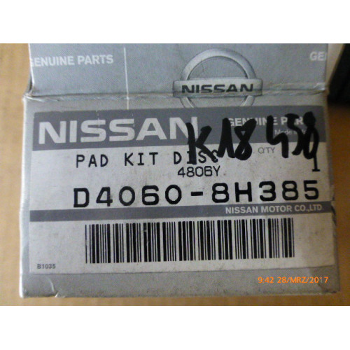 Original Nissan X-Trail T30 Bremsbeläge hinten D4060-8H385 44060-8H385 ...