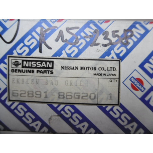 Original-Nissan-Pickup-D21-Emblem-Front-6289186G20-Original-Nissan ...