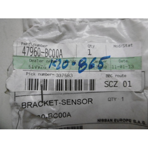Original Nissan Micra K12 Micra CK12 Note E11 Halter Sensor 47960BC00A ...