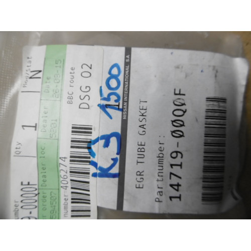 Original Nissan Qashqai J10 Qashqai JJ10 X-Trail T31 Dichtung EGR 14719 ...