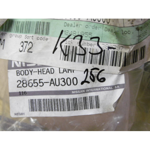 Original Nissan Primera P12 Halter Wischwasserdüse Frontscheinwerfer ...