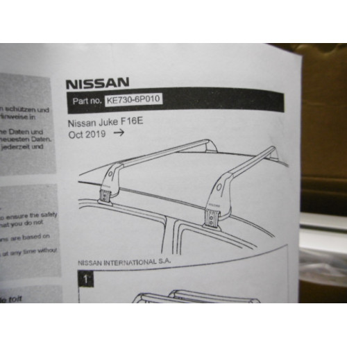 Original Nissan Juke F16 Alu Dachträger KE730-6P010 Original Nissan ...